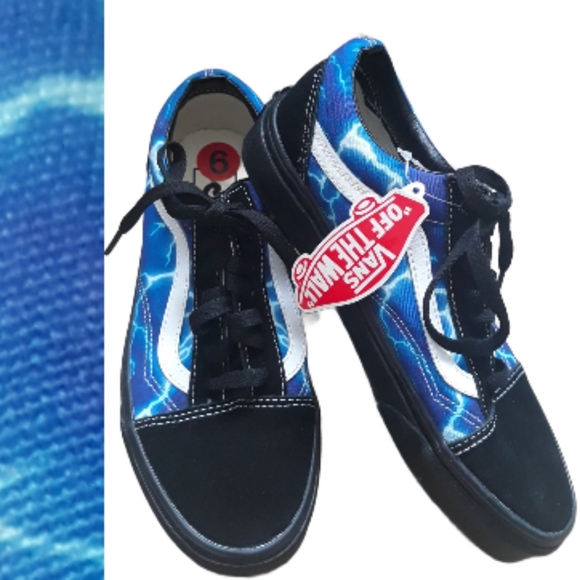 Vans | Shoes | Vans Lightning Old Skool Shoes Mens 6 Womens 7 2 Low ...